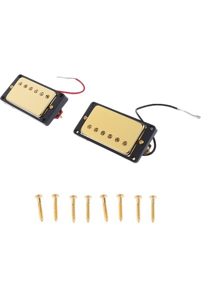 Lp Gitar Aksesuarları Için Altın Mühürlü Humbucker Pickup Set Yeni Lp Gitar Aksesuarları Için Altın Mühürlü Humbucker Pickup Set Yeni