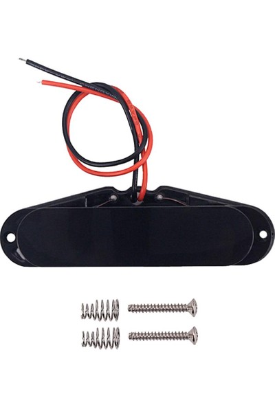 Gitar Siyah Için 52MM Mühürlü Kapalı Tek Bobin Pikap Köprüsü Gitar Siyah Için 52MM Mühürlü Kapalı Tek Bobin Pikap Köprüsü