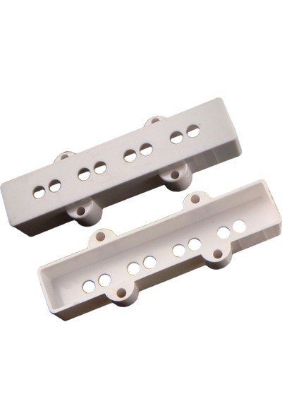 2 Adet Beyaz Jb Bas Pikap Kapakları Kapakları 4 String Jazz Bas Parçaları Için 2 Adet Beyaz Jb Bas Pikap Kapakları Kapakları 4 String Jazz Bas Parçaları Için
