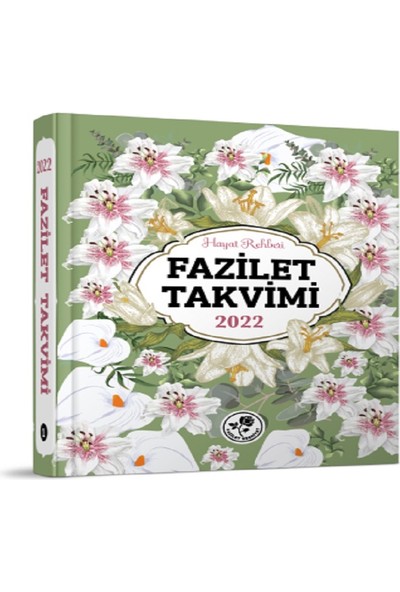 Fazilet Neşriyat Fazilet Takvimi 2022 Ciltli Büyük Boy Fazilet Neşriyat Fazilet Takvimi 2022 Ciltli Büyük Boy