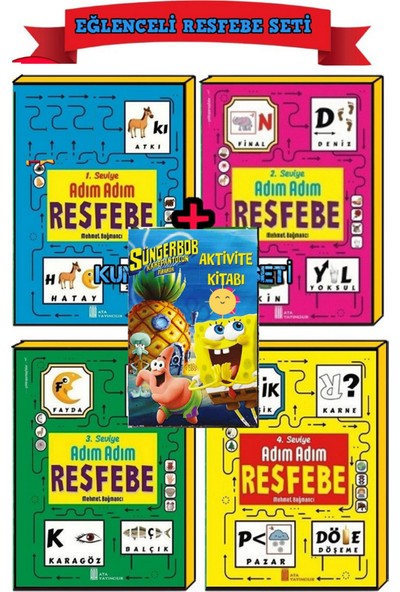 Ata Adım Adım Resfebe Seti - Seviye 1-2-3-4 Ata Adım Adım Resfebe Seti - Seviye 1-2-3-4