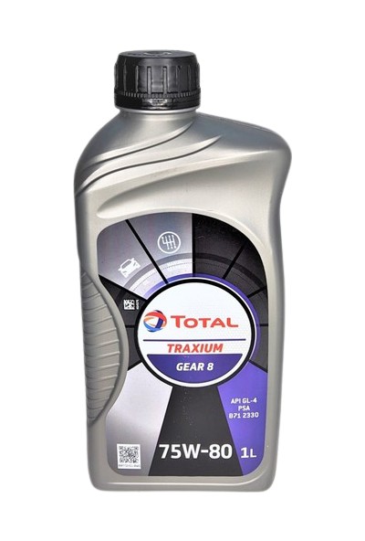 Total Gear 8 Traxium 75W-80 1 Litre Yeni Ambalaj
