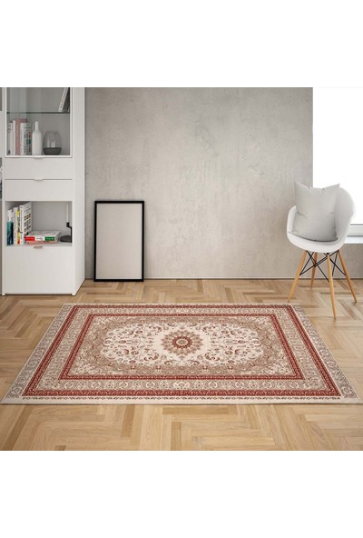 Bona Fortuna Osmanlı Motifler Desenli Etnik Dijital Baskı Yıkanabilir Kaymaz Taban Salon Halı ve Yolluk (Bordo) Bona Fortuna Osmanlı Motifler Desenli Etnik Dijital Baskı Yıkanabilir Kaymaz Taban Salon Halı ve Yolluk (Bordo)