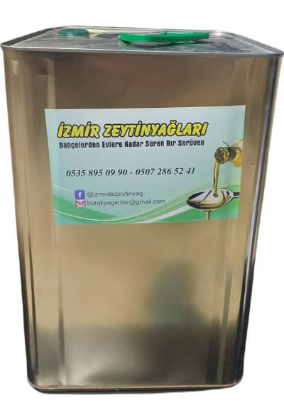 İzmir Zeytinyağları Soğuk Sıkım Zeytinyağ 18 lt İzmir Zeytinyağları Soğuk Sıkım Zeytinyağ 18 lt