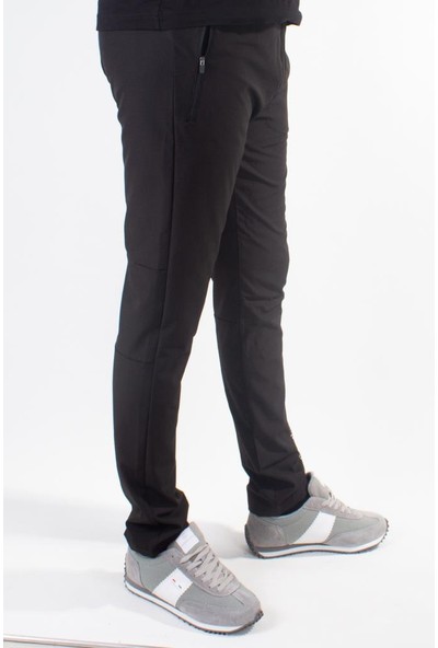 Kinetix Thompson2 Siyah Likralı Polyester Günlük Erkek Alt Eşofman Kinetix Thompson2 Siyah Likralı Polyester Günlük Erkek Alt Eşofman