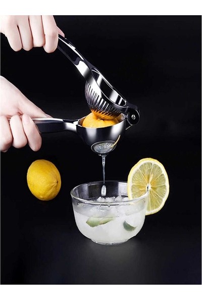 Çağla Homes 23 cm Döküm Limon Portakal Narenciye Sıkacağı Gümüş Çağla Homes 23 cm Döküm Limon Portakal Narenciye Sıkacağı Gümüş