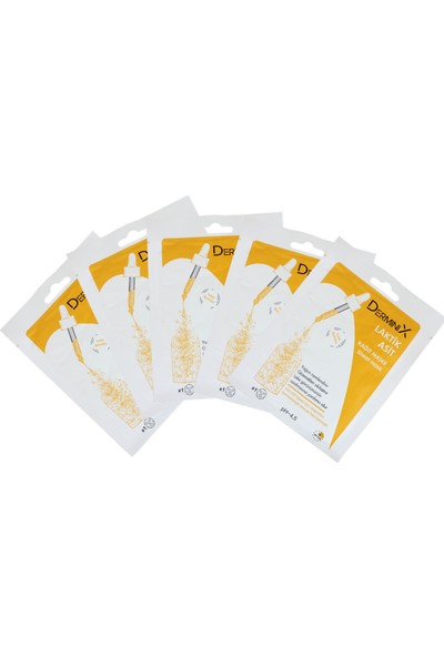 Derminix laktik Asit Kağıt Maske 5 Adet Derminix laktik Asit Kağıt Maske 5 Adet