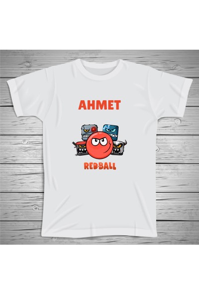 Yüksel Red Ball Tshirt , Isim Yazılabilir Kişiye Özel Tshirt Yüksel Red Ball Tshirt , Isim Yazılabilir Kişiye Özel Tshirt