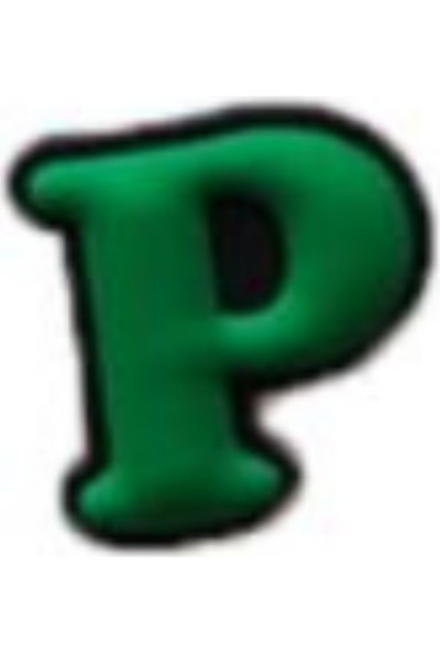 İnvitro Medikal Harf Crocs Terlik Süsleri P