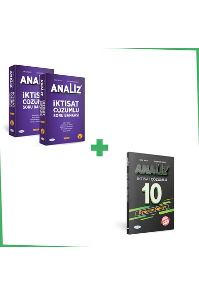 Monopol Yayınları Analiz Iktisat Çözümlü Soru Bankası 6. Baskı (Cilt 1-2) ve Analiz Iktisat Çözümlü 10 Deneme Sınavı Monopol Yayınları Monopol Yayınları Analiz Iktisat Çözümlü Soru Bankası 6. Baskı (Cilt 1-2) ve Analiz Iktisat Çözümlü 10 Deneme Sınavı Monopol Yayınları