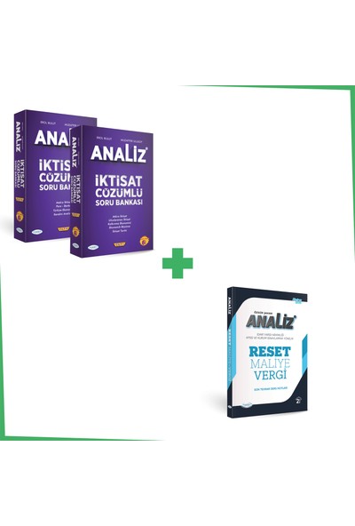 Monopol Yayınları Analiz Iktisat Çözümlü Soru Bankası 6. Baskı (Cilt 1-2) ve Analiz Reset Maliye-Vergi Son Tekrar Ders Notları 2.baskı Monopol Yayınları Analiz Iktisat Çözümlü Soru Bankası 6. Baskı (Cilt 1-2) ve Analiz Reset Maliye-Vergi Son Tekrar Ders Notları 2.baskı