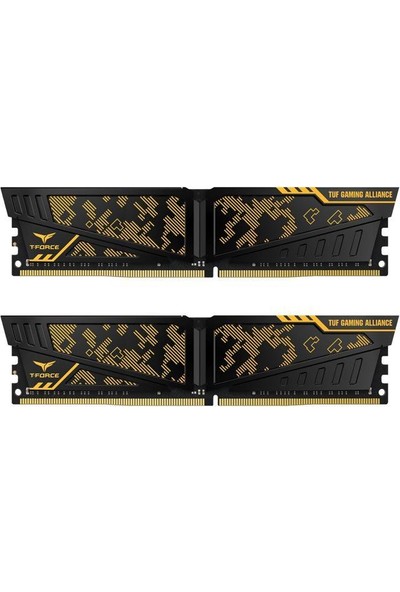 Team T-Force Vulcan Tuf Gaming Alliance 16GB (2X8GB) 3600MHZ CL18 Ddr4 Gaming Ram (TLTYD416G3600HC18JDC01 ) Team T-Force Vulcan Tuf Gaming Alliance 16GB (2X8GB) 3600MHZ CL18 Ddr4 Gaming Ram (TLTYD416G3600HC18JDC01 )