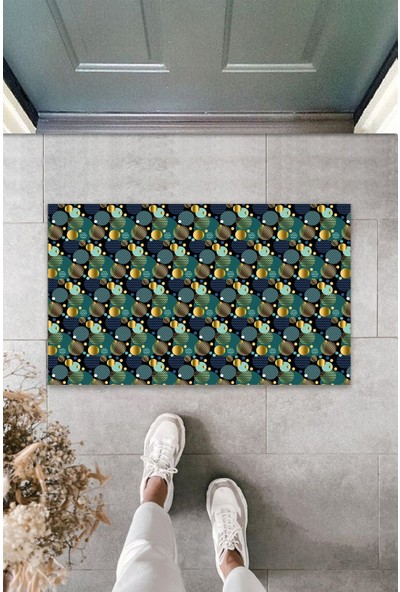 Silkcoat Home Dijital Baskı Lacivert Dijital Daire Kapı Paspası Ps1130 Silkcoat Home Dijital Baskı Lacivert Dijital Daire Kapı Paspası Ps1130