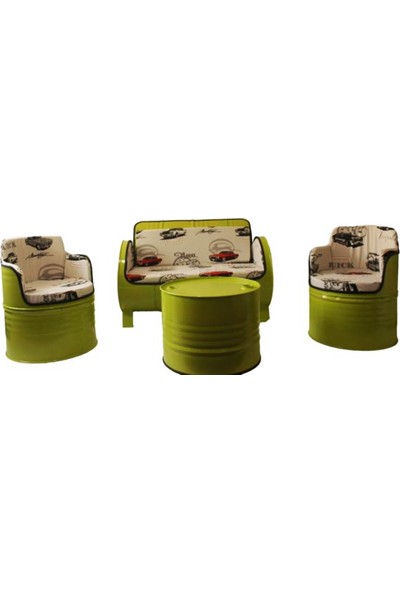 Varil Dekor Varil Koltuk Takımı