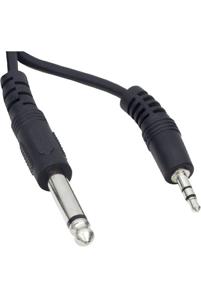 Rewel 3,5 mm Stereo Erkek 6,3 mm Mono Erkek 5 Metre Ara Kablo 248076 Rewel 3,5 mm Stereo Erkek 6,3 mm Mono Erkek 5 Metre Ara Kablo 248076