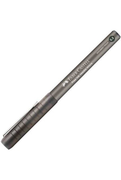 Faber-Castell Roller Free Ink Needle 0.5 mm Siyah Faber-Castell Roller Free Ink Needle 0.5 mm Siyah