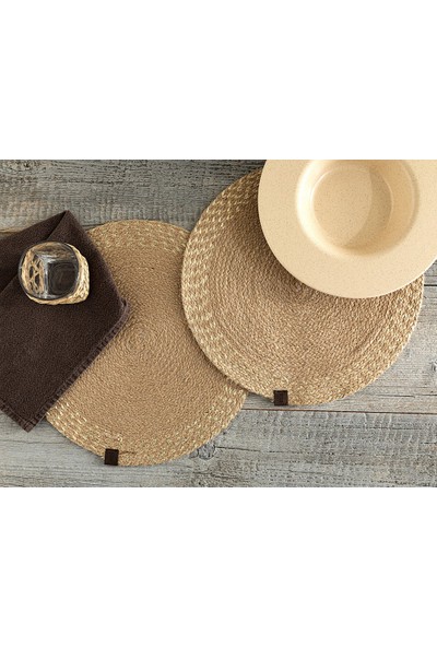 English Home Parry Jüt 2'li Amerıkan Servıs 35 cm Gold English Home Parry Jüt 2'li Amerıkan Servıs 35 cm Gold