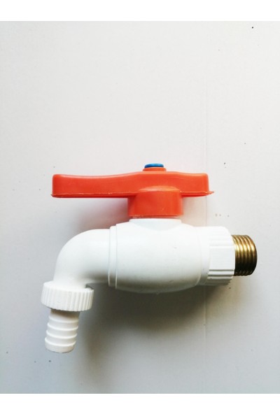 Turkey Plastik Bahçe Musluğu 1/2 10 Adet Turkey Plastik Bahçe Musluğu 1/2 10 Adet