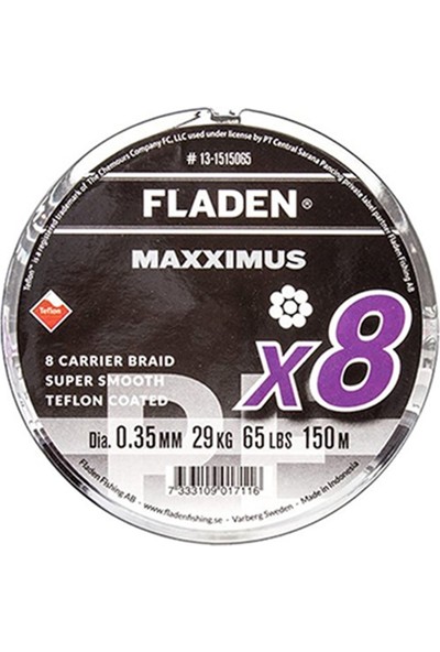 Fladen Maxximus 8x Örgü 150M Yeşil 0.15 mm Fladen Maxximus 8x Örgü 150M Yeşil 0.15 mm