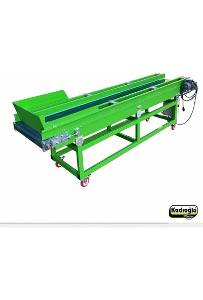 Kadıoğlu KB300K 3 Metre 3 Yollu Yatay Ceviz Ayırma Konveyör Bandı ATALAR219
