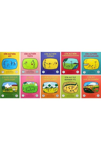 Nostaljik Cin Ali Hikaye Serisi -10 Adet