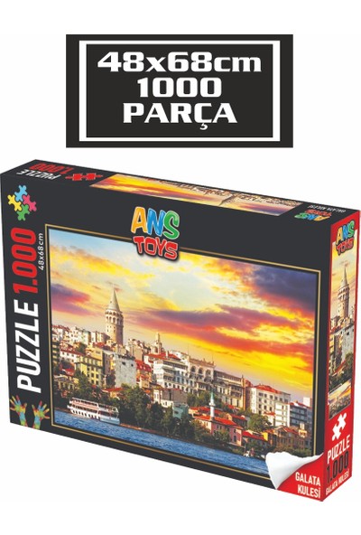 Ans Toys Galata Kulesi 1000 Parça (48 x 68) Puzzle Ans Toys Galata Kulesi 1000 Parça (48 x 68) Puzzle