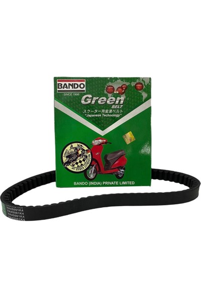 Mg Honda Dio Motosiklet Kayışı Yeşil