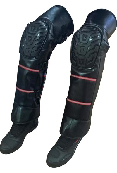 Prosev Dbk-Hard Silikon Takviyeli Deri Bacak Koruyucu