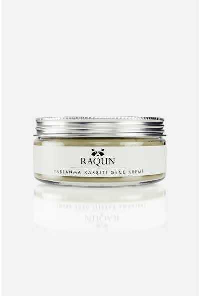 RAQUN Yaşlanma Karşıtı Gece Kremi 50 ml %100 Doğal & Organik İçerik RAQUN Yaşlanma Karşıtı Gece Kremi 50 ml %100 Doğal & Organik İçerik