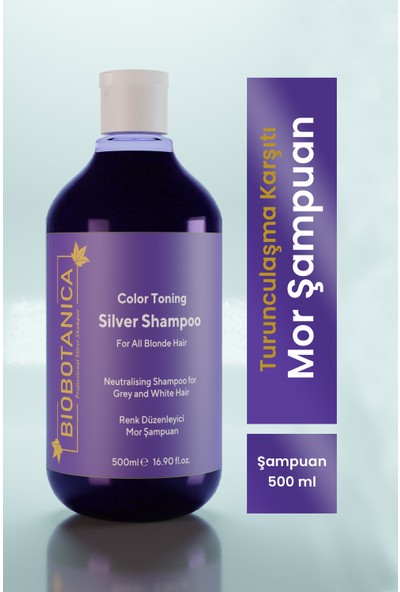 Silver Turunculaşma Karşıtı Mor Şampuan 500 ml Silver Turunculaşma Karşıtı Mor Şampuan 500 ml