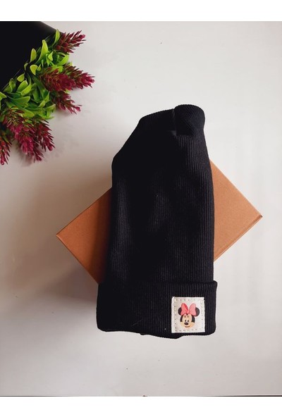 EyER Shoping Kız Çocuk Figürlü Bere Şapka