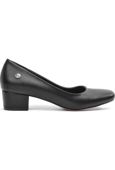 Pierre Cardin Siyah Kadın Topuklu Ayakkabı