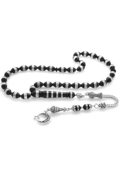 Nipora Kararmaz Metal Püsküllü Metal Sarmal Arpa Kesim Fırınlanmış Kuka Tesbih Nipora Kararmaz Metal Püsküllü Metal Sarmal Arpa Kesim Fırınlanmış Kuka Tesbih