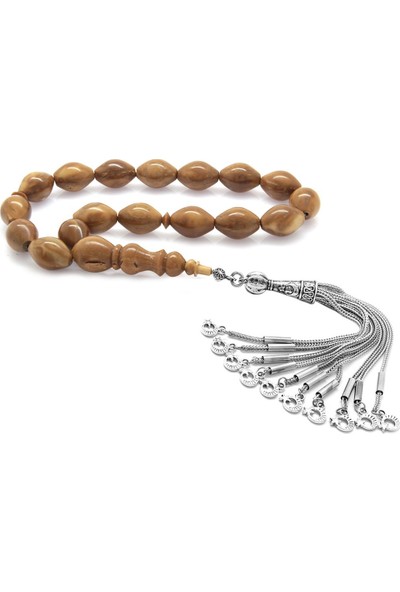 Nipora Kararmaz Metal Püsküllü Arpa Kesim Kuka Efe Tesbihi Nipora Kararmaz Metal Püsküllü Arpa Kesim Kuka Efe Tesbihi