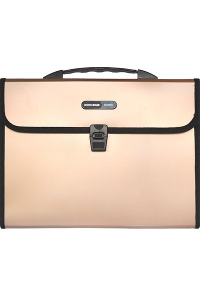 Databank Körüklü Evrak Dosyası A4 Metalik Sarı (Ka4-12)