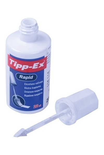Tipp-Ex Sıvı Silici 20ML Rapid Süngerli (8859944) Tipp-Ex Sıvı Silici 20ML Rapid Süngerli (8859944)