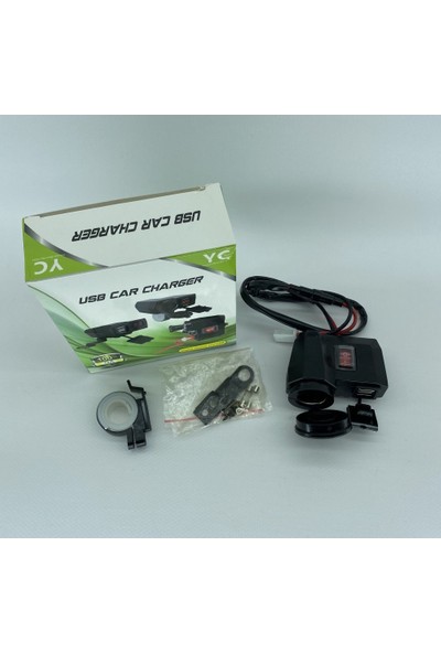 MG Moto Motosiklet USB Çakmaklık Seti