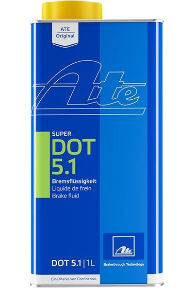 Ate Super Dot 5.1 Yüksek Performanslı Fren Hidrolik Yağı 1 Litre Ate Super Dot 5.1 Yüksek Performanslı Fren Hidrolik Yağı 1 Litre