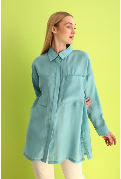 ALLDAY Rahat Kalıp Gömlek Tunik