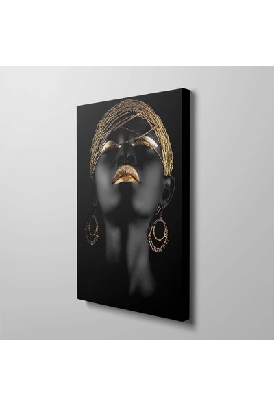 Efor Dijital Zenci Kadın Kanvas Tablo Efor Dijital Zenci Kadın Kanvas Tablo