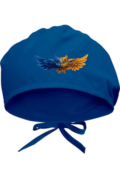 Tasarım Trend Robocop Baykuş Baskılı Cerrahi Bone - Doktor Ve Hemşire Bonesi Hastane Bonesi Tasarım Trend Robocop Baykuş Baskılı Cerrahi Bone - Doktor Ve Hemşire Bonesi Hastane Bonesi