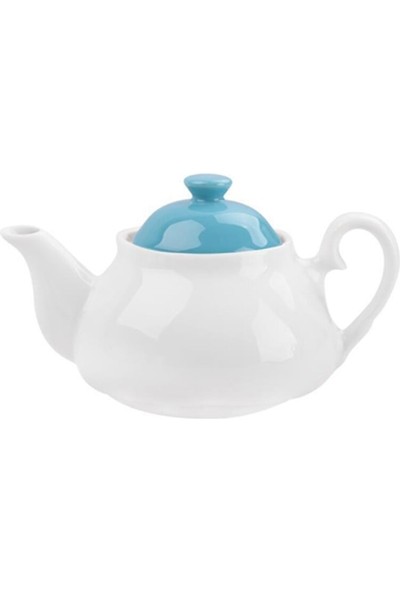 Blue Çarşım Kosova Beyaz Mercan Seramik Demlik