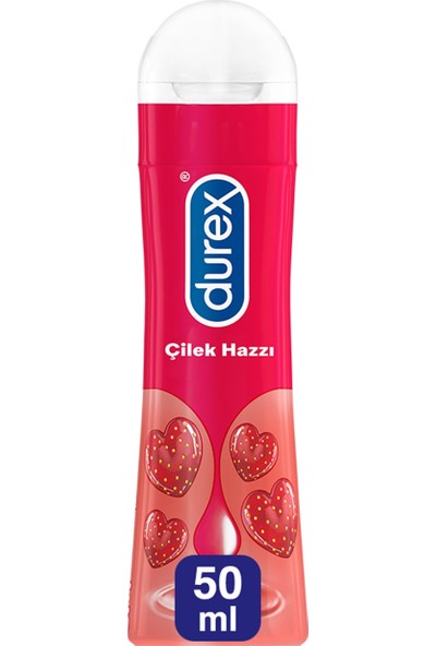 Durex Kayganlaştırıcı Jel Çilek Hazzı 50 ml