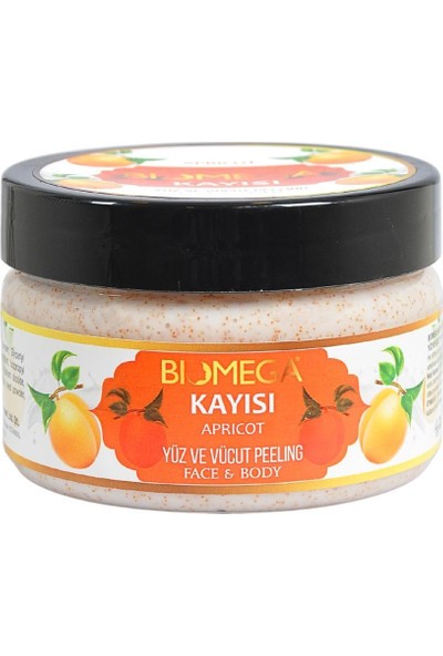 Biomega Yüz ve Vücut Peeling Kayısı 300 ml