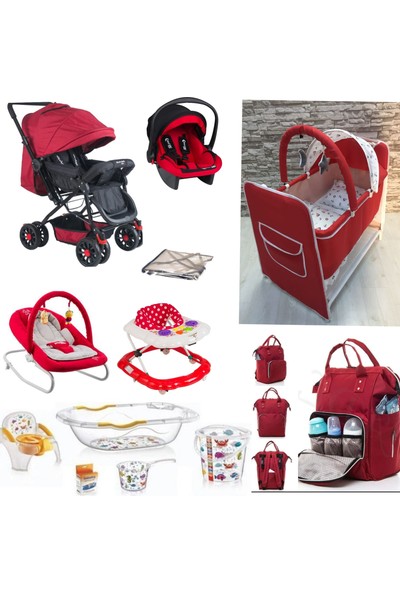 Let's Go Baby Lets Go Baby Bebek Çeyiz Seti 12 Parça Çift Yön Bebek Arabası Beşik Ana Kucağı Yürüteç Küvet Takımı Puset Let's Go Baby Lets Go Baby Bebek Çeyiz Seti 12 Parça Çift Yön Bebek Arabası Beşik Ana Kucağı Yürüteç Küvet Takımı Puset