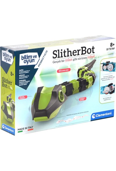 Clementoni Slitherbot - Robotik Laborutavarı /bilimveoyun +8 Yaş Clementoni Slitherbot - Robotik Laborutavarı /bilimveoyun +8 Yaş