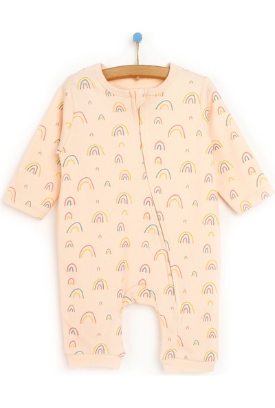 Hello Baby Basic Kız Bebek Patiksiz Tulum