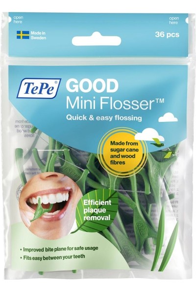 Tepe Good Mini Flosser (Çatallı Diş Ipi) 36 Adet Tepe Good Mini Flosser (Çatallı Diş Ipi) 36 Adet