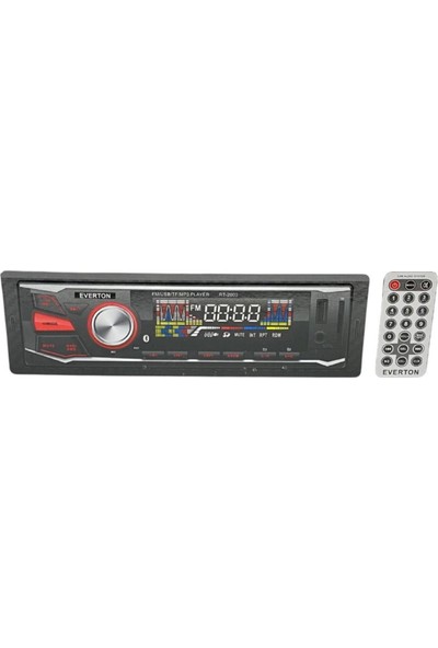 Everton RT-2003 Mp3 Bt USB Sd Fm Aux Mekaniksiz Bluetooth Oto Teyp LCD Ekran Araba Teybi Everton RT-2003 Mp3 Bt USB Sd Fm Aux Mekaniksiz Bluetooth Oto Teyp LCD Ekran Araba Teybi