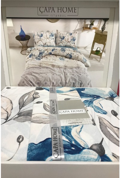 Çapa Home Azul Çift Kişilik Nevresim Takımı